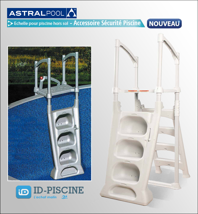 Echelle piscine hors sol 5 marches - Astral – ID Piscine Echelle piscine hors sol 5 marches - Astral – ID Piscine
